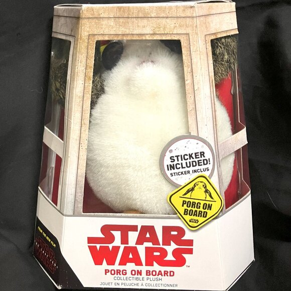 Star Wars | Toys | Disney Star Wars Porg On Board Collectible Plush ...
